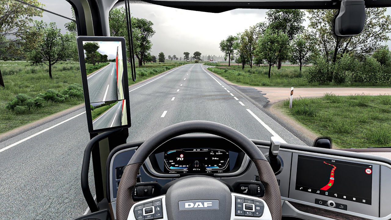 4K Ultra Realistic Graphic DAF | Euro Truck Simulator 2 Mod By ...