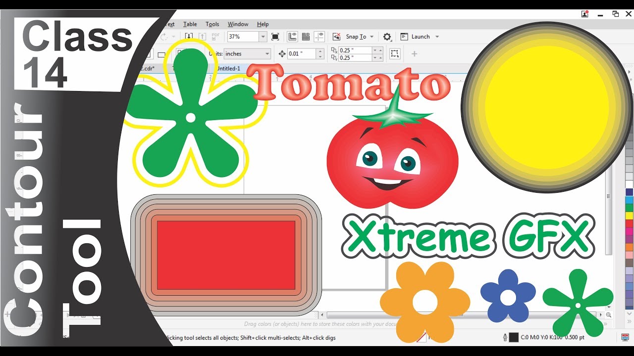 Xtreme GFX How To Use Contour Tool In CorelDraw YouTube xtreme-gfx-how-to-use-contour-tool-in-coreldraw-youtube