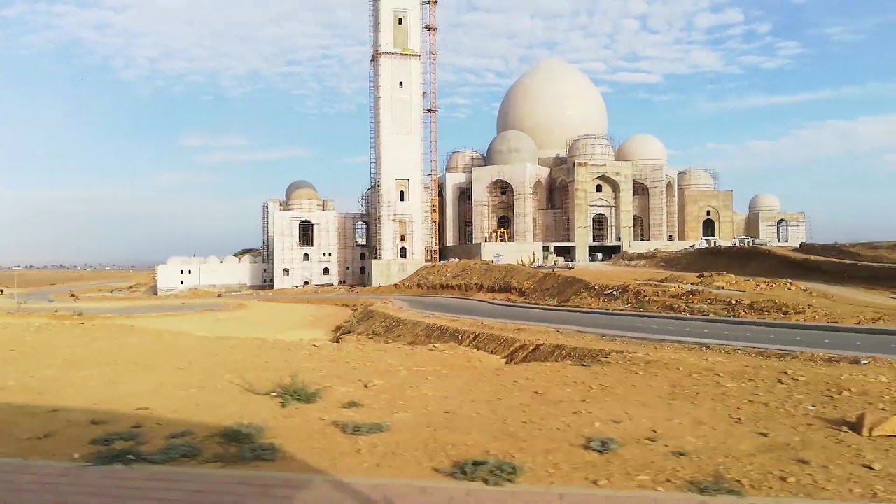 Grand jamia Mosque Bahria town Karachi. ️ |Under Construction | - YouTube