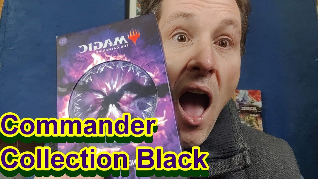 COMMANDER COLLECTION BLACK UNBOXING!! - YouTube