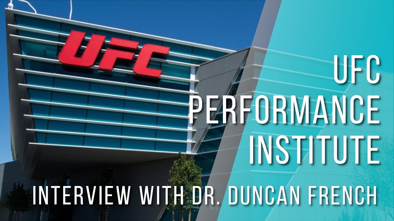 How MMA Fighters Are Trained | Interview with Dr. Duncan French | UFC ...
