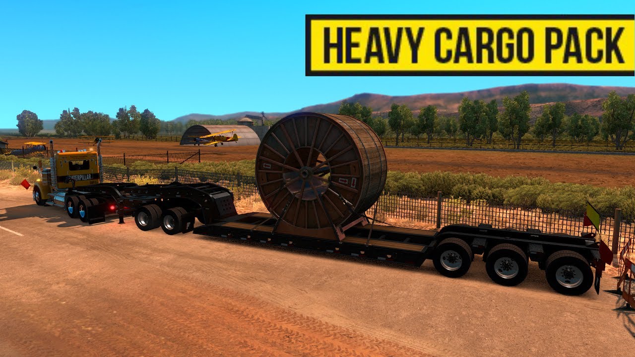 Heavy Cargo Pack | Nuevas Cargas Pesadas en Lowboy con jeepdolly y ...