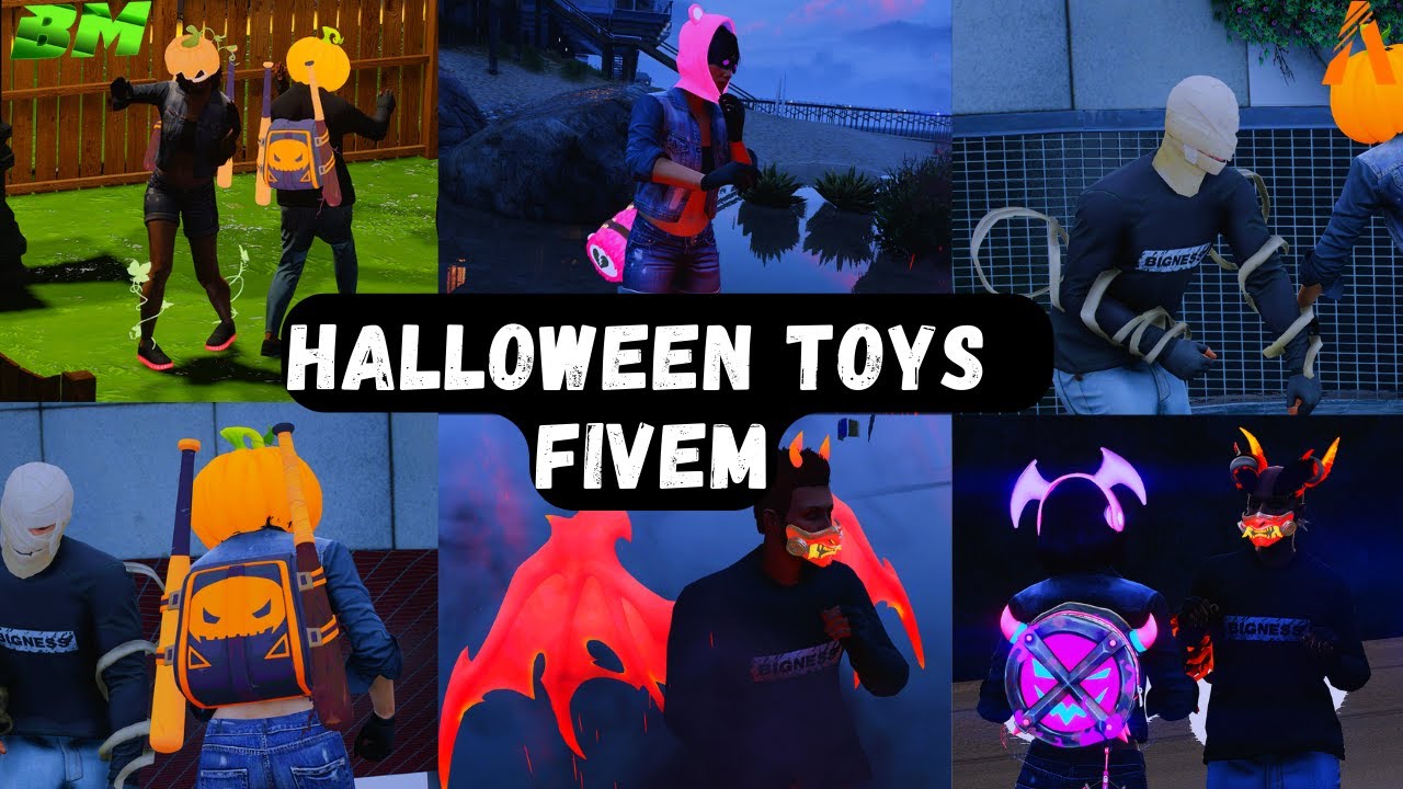 HALLOWEEN TOYS - FIVEM | 50+ Toys & Glow | #halloween #toys #2023 # ...