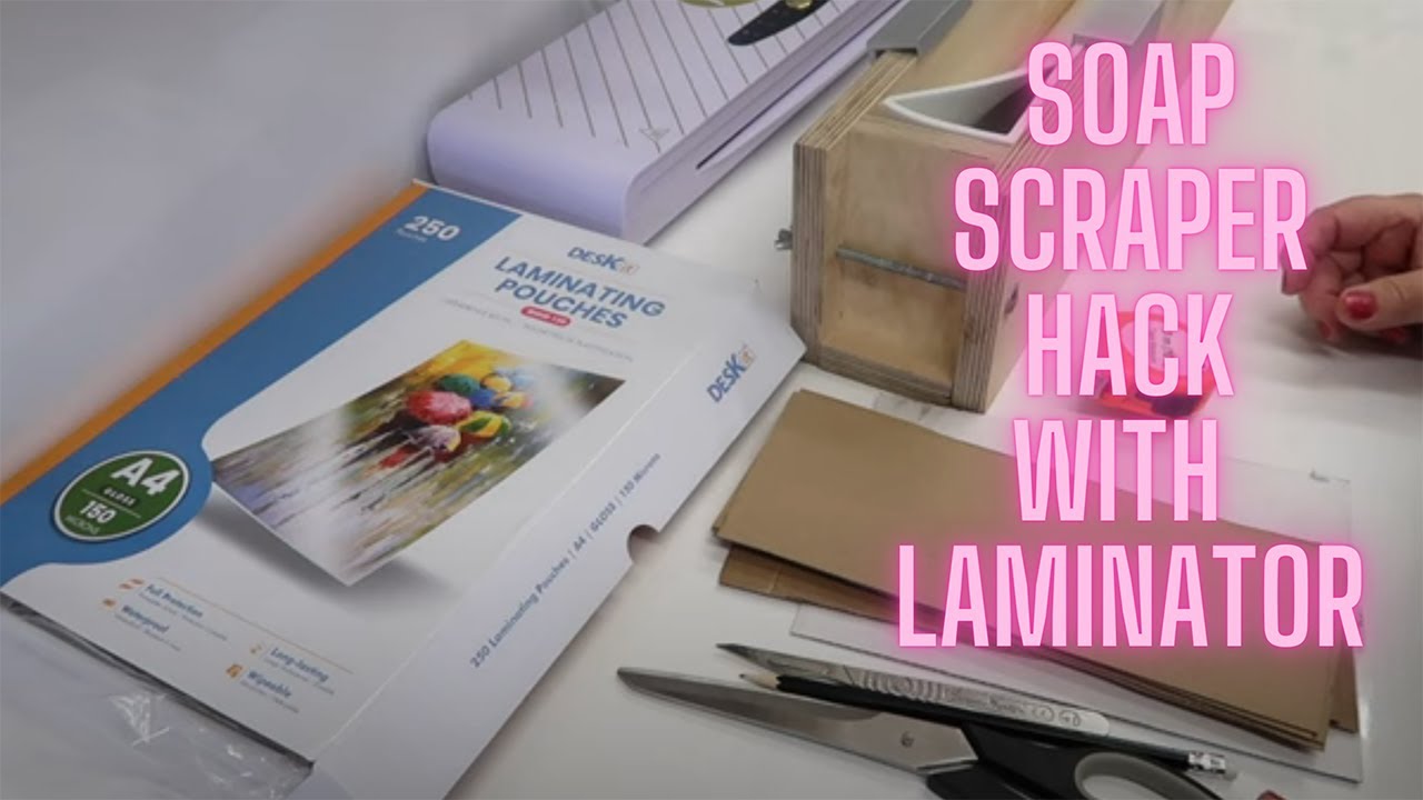 Soap Scraper Hack | How To Make An Excellent Soap Scraper With A ...