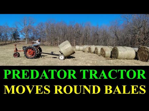 hay bale buggy build and first use - YouTube