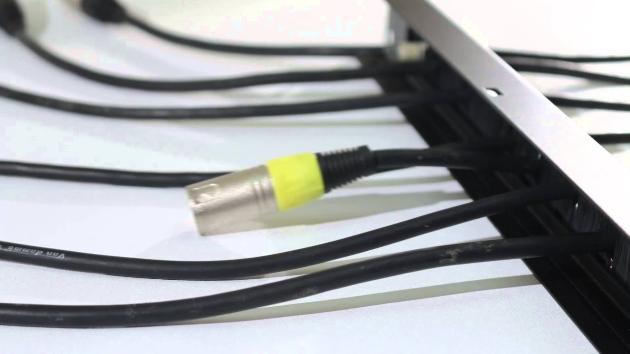 Penn Elcom's Rack Panel Slotted for Cable Access R1268 - Cable ...