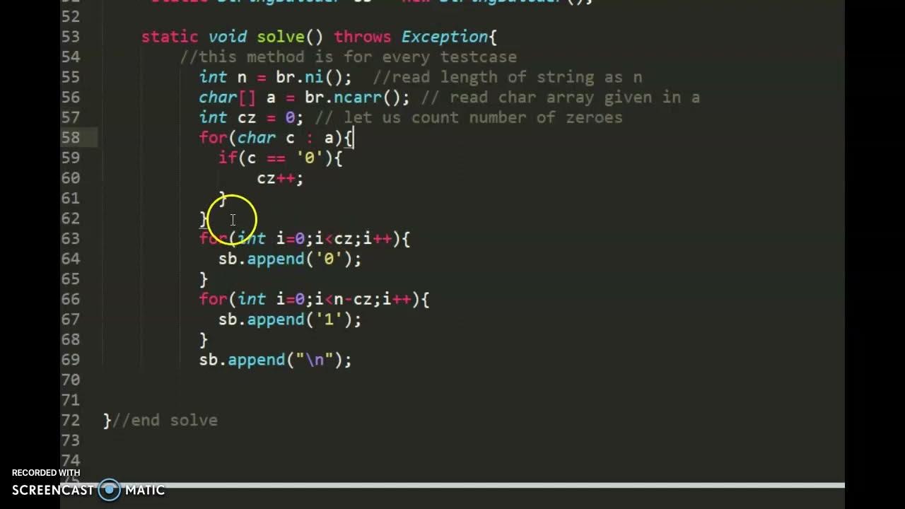 Codechef | Balanced Reversals | CodeChef Starters 30 | Solution Latest ...