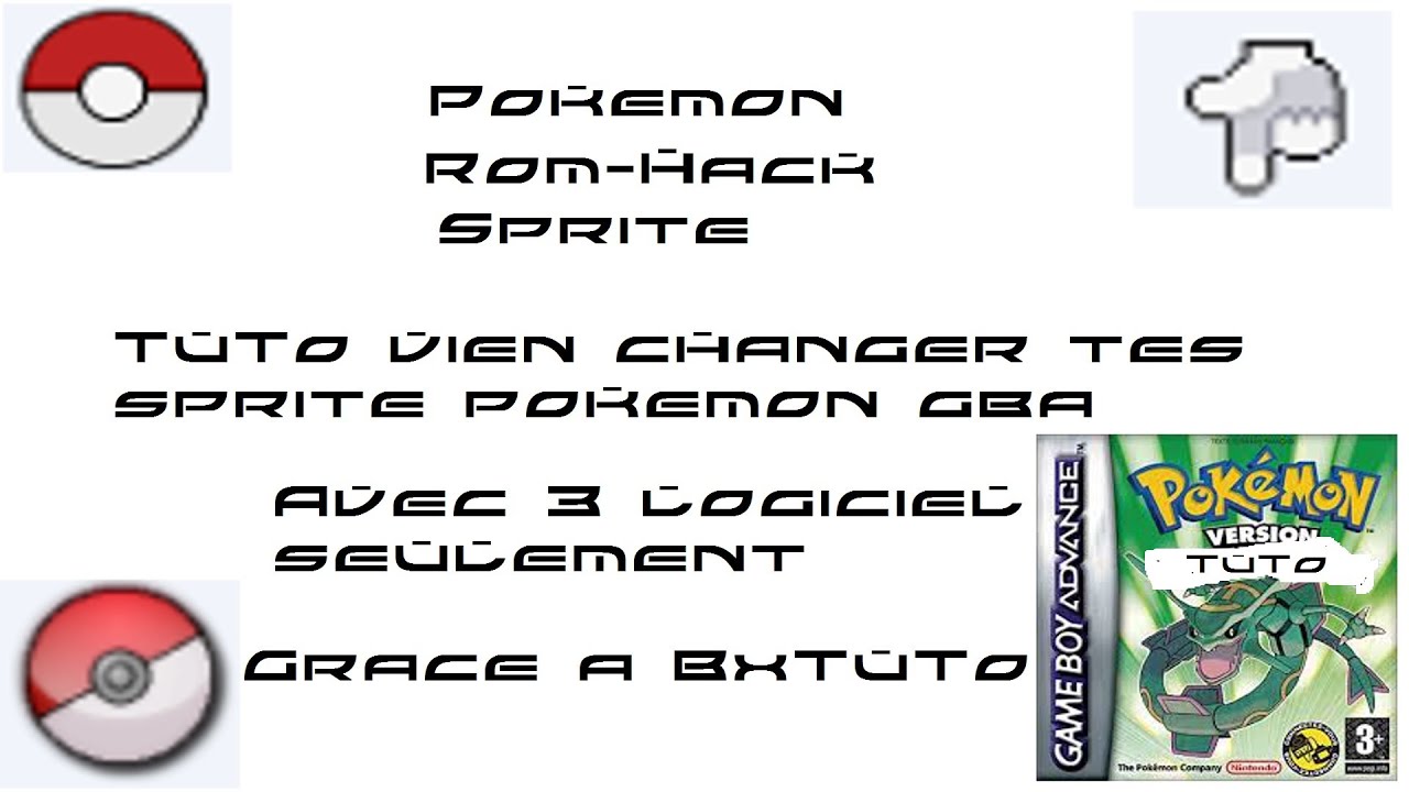 TuTo:Modifier pokemon gba les sprite des pokemon - YouTube