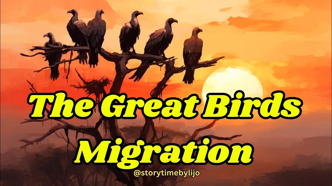 "The Great Bird Migration: Animated Short Story l Painting 8 k" - YouTube