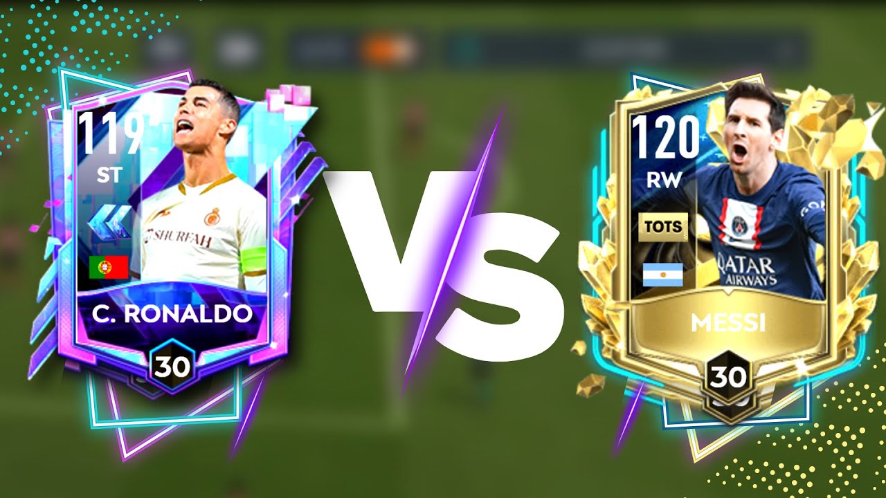 FLASHBACK RONALDO VS UTOTS MESSI | Who is the REAL GOAT?! | FIFA MOBILE ...