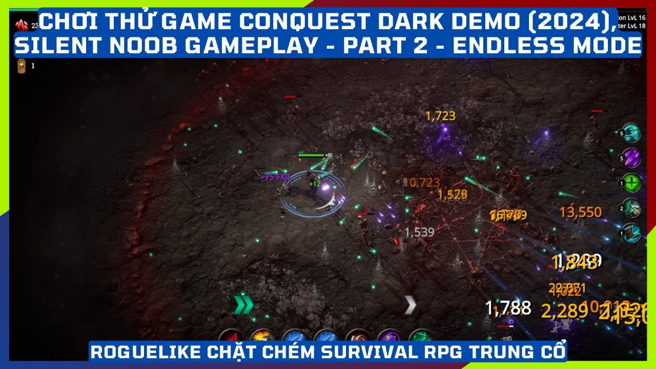 Part 2| Conquest Dark Demo [2024] SilentNoobGamePlay Endless Mode, Hành ...