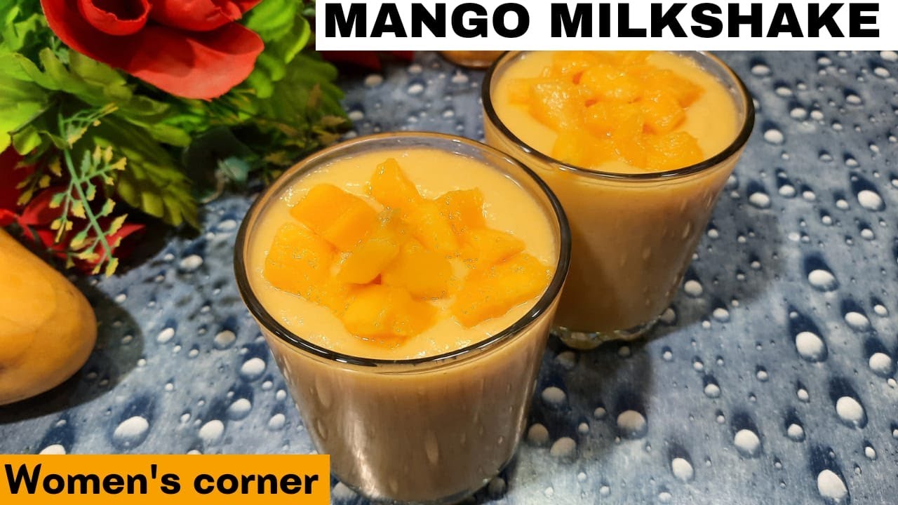 Fresh Mango Shake | Creamy Milkshake | Summer Special Mango Recipes ...