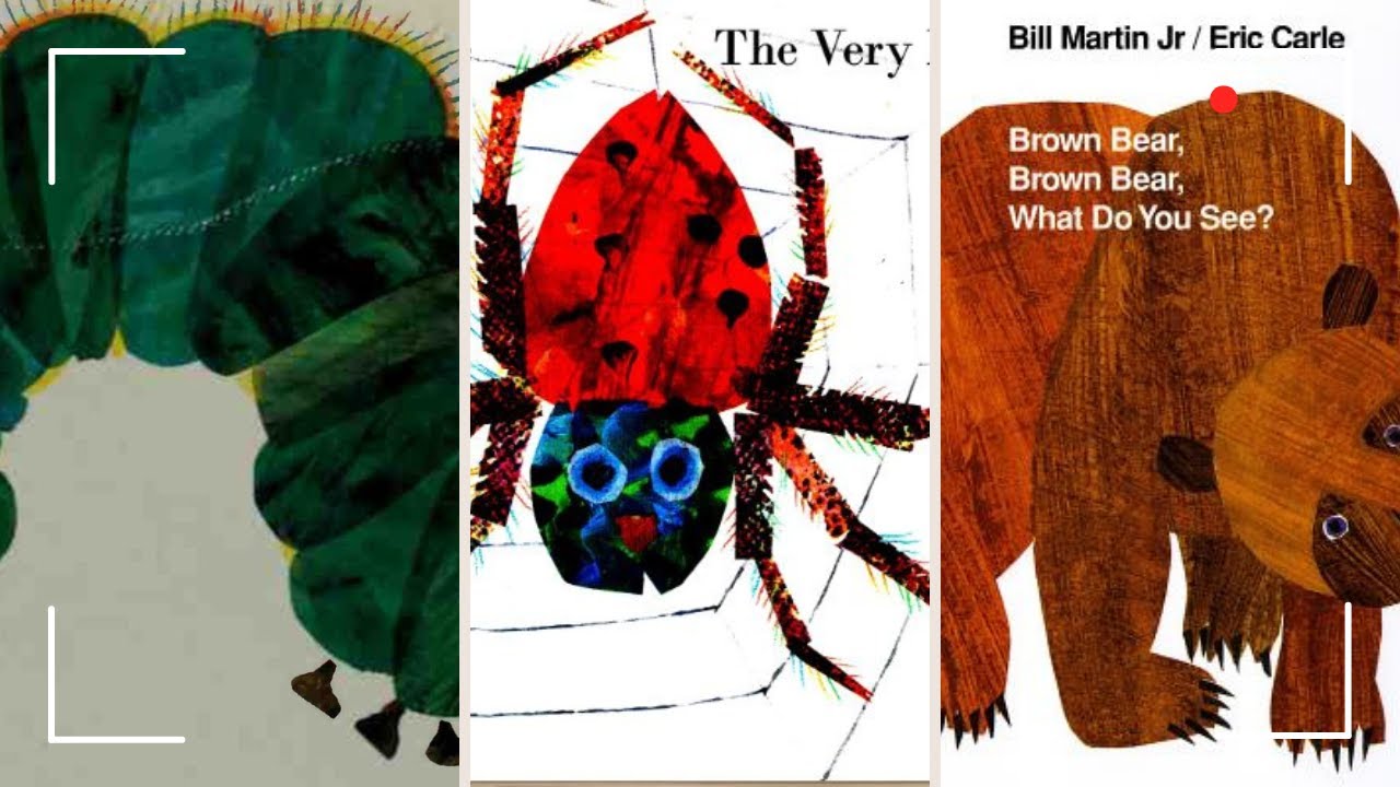 📚Eric Carle Storytime Compilation | The Very Hungry Caterpillar, Brown ...