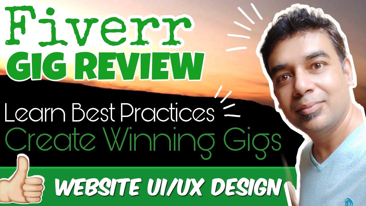 Fiverr Gig REVIEW | Website UI Design | How To Create Successful Fiverr ...