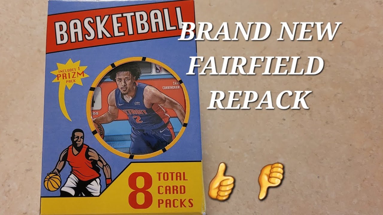 First 👀! Brand New Fairfield Co. Basketball Card Repack Box w/ Prizm ...