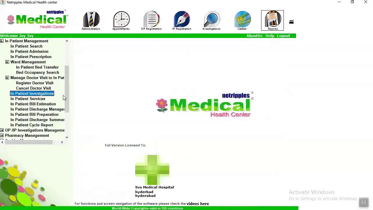 Medical Health Center Software training and installation demo - YouTube