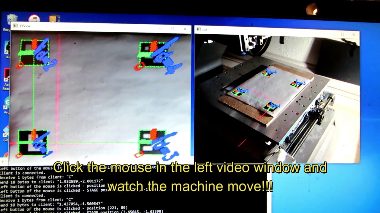 How to use (AR) Augmented Reality to Control your CNC Machine - YouTube