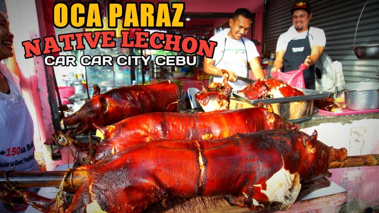 TINDERA pa lang ULAM na! - OCA PARAZ NATIVE LECHON CAR CAR CITY CEBU ...