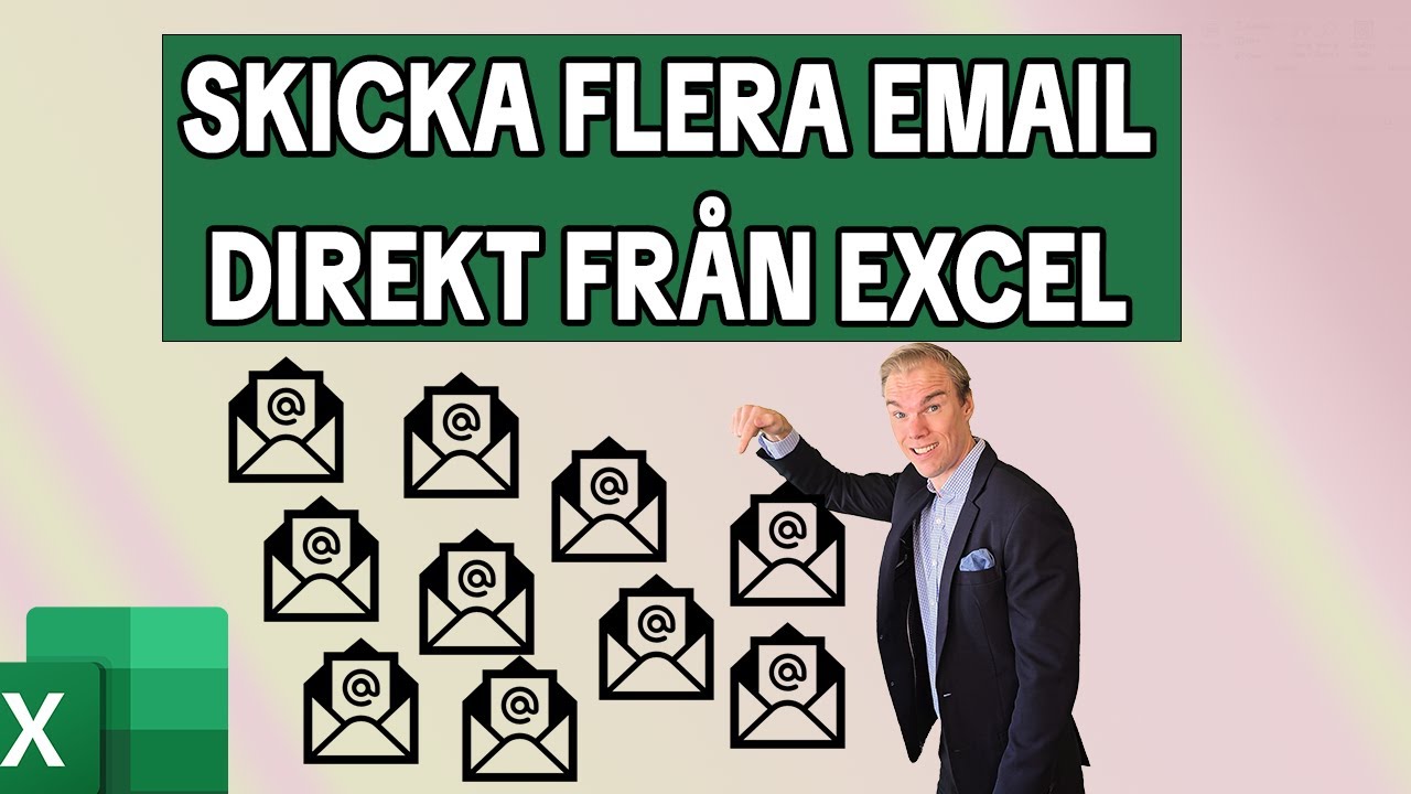 Skicka Många Email Direkt i Excel - YouTube