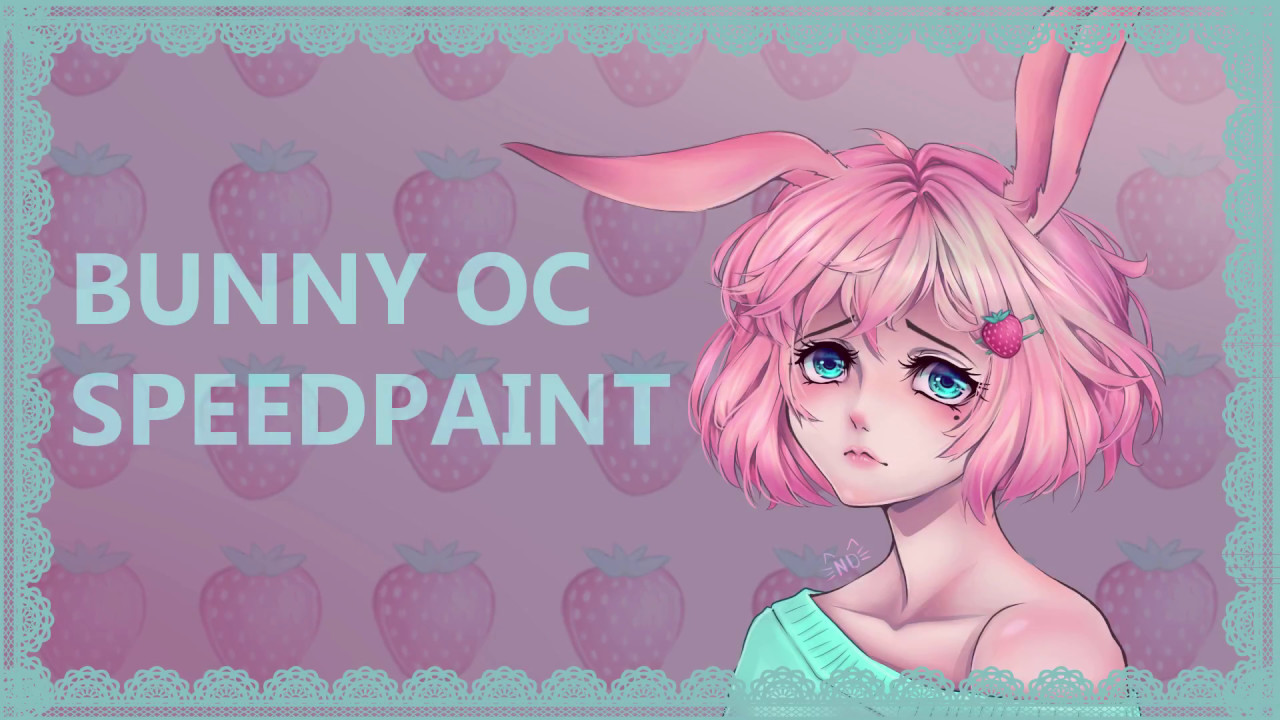 SPEEDPAINT Bunny Girl OC - YouTube