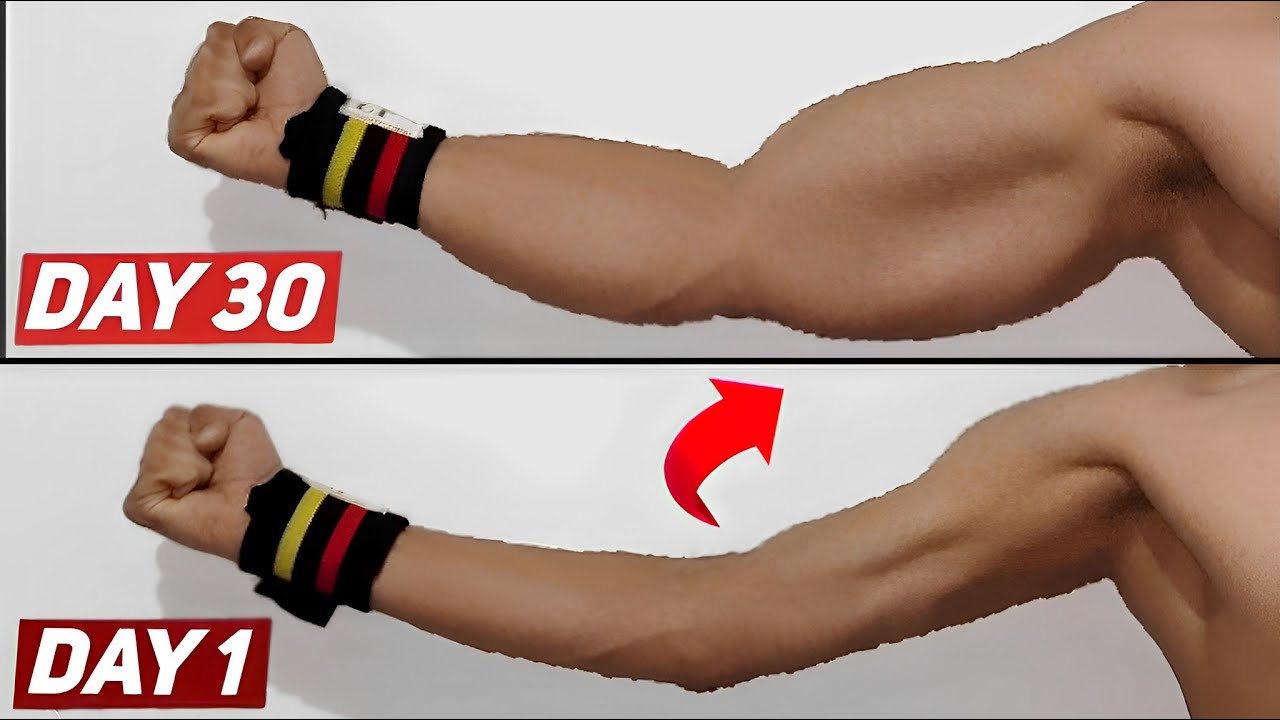 Fix Arms in 30 days ! | Get a bigger arms at home - YouTube