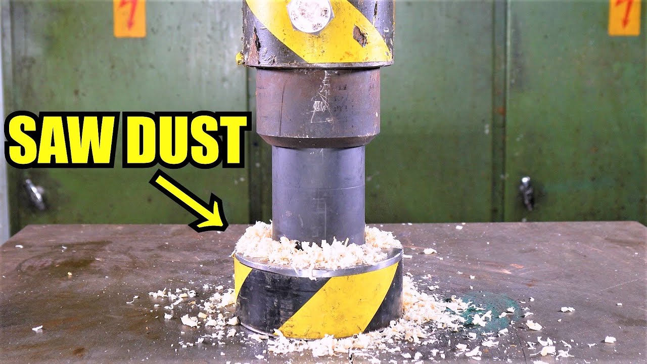 Can You Turn Sawdust Back Into Wood With Hydraulic Press YouTube can-you-turn-sawdust-back-into-wood-with-hydraulic-press-youtube