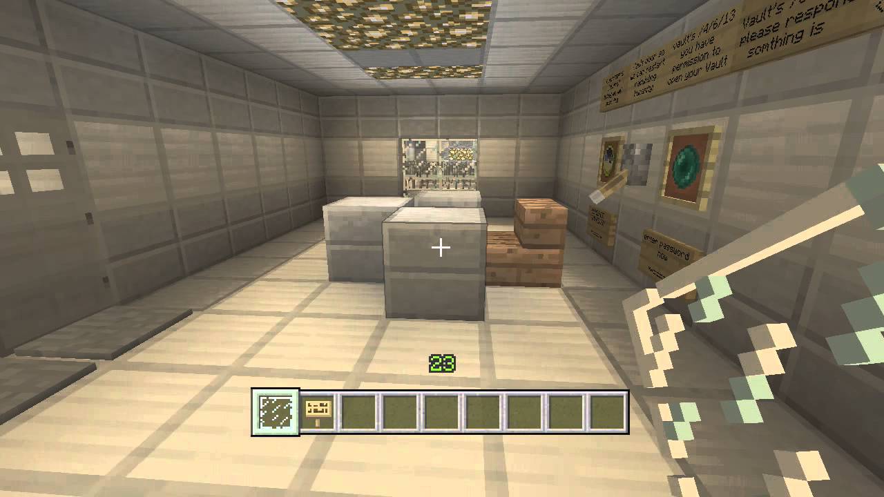 Minecraft xbox fallout new vegas new implements in vault 97 ! - YouTube