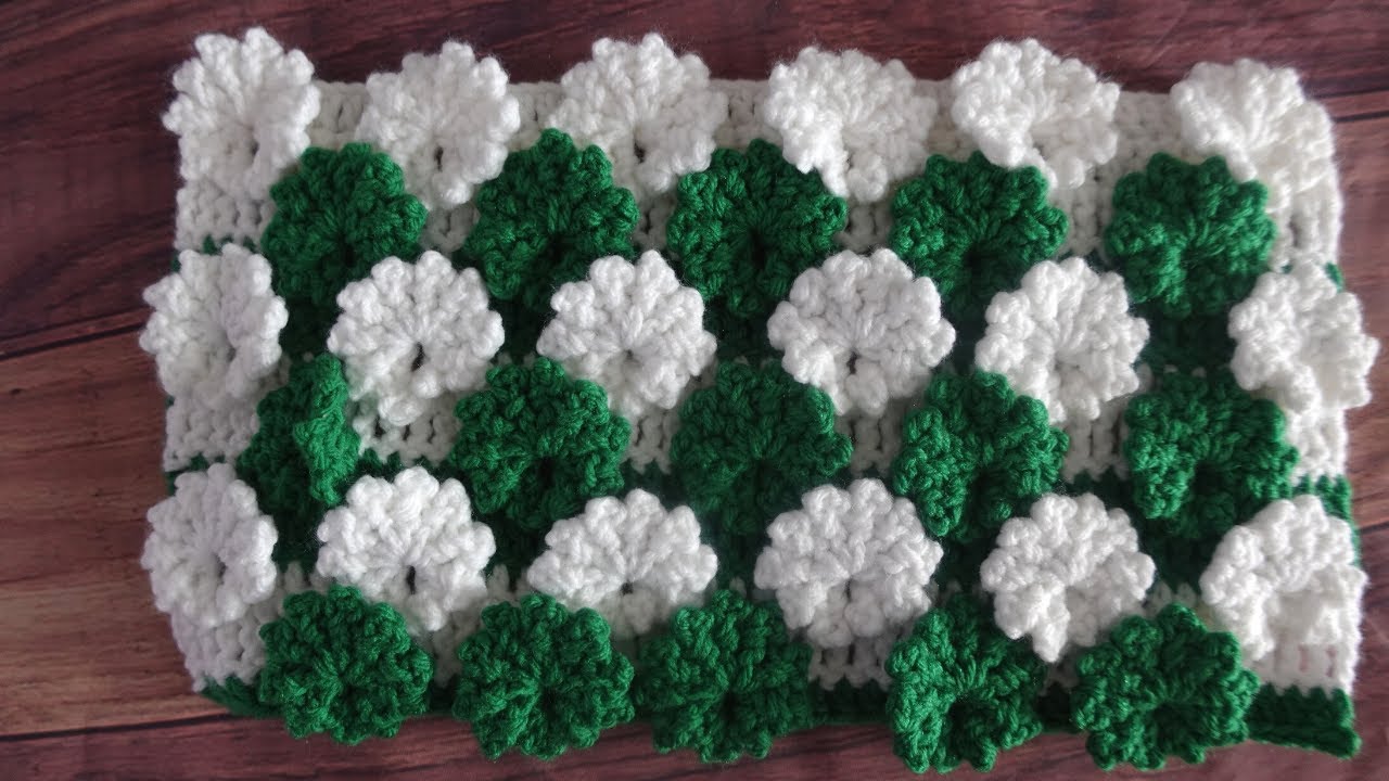 Step by step crotchet pattern/Patron de crotchet paso a paso - YouTube