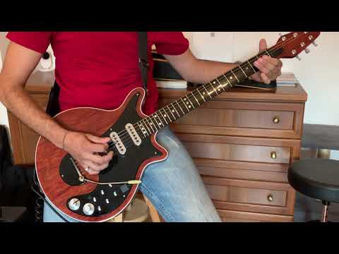 In The Lap Of The Gods / Seven Seas Of Rhye / Tear It Up - one take using AmpliTube