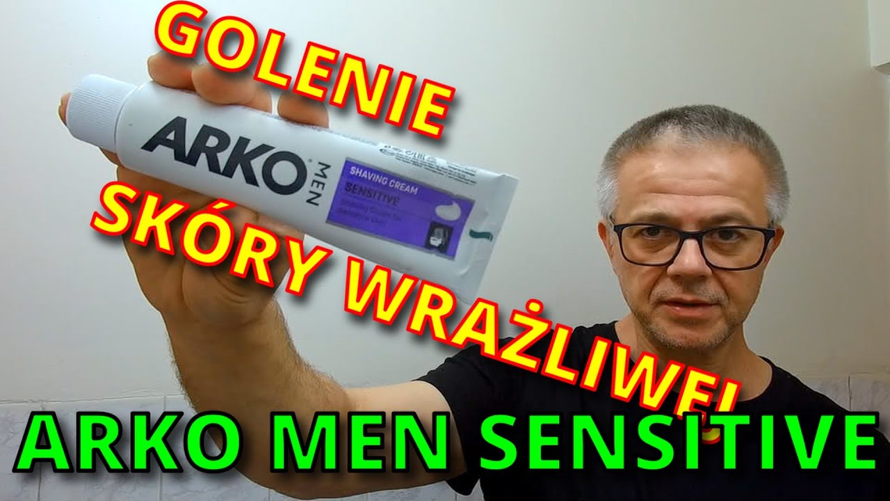 GOLENIE SKÓRY WRAŻLIWEJ - ARKO MEN SENSITIVE + ROCKWELL 6C - YouTube