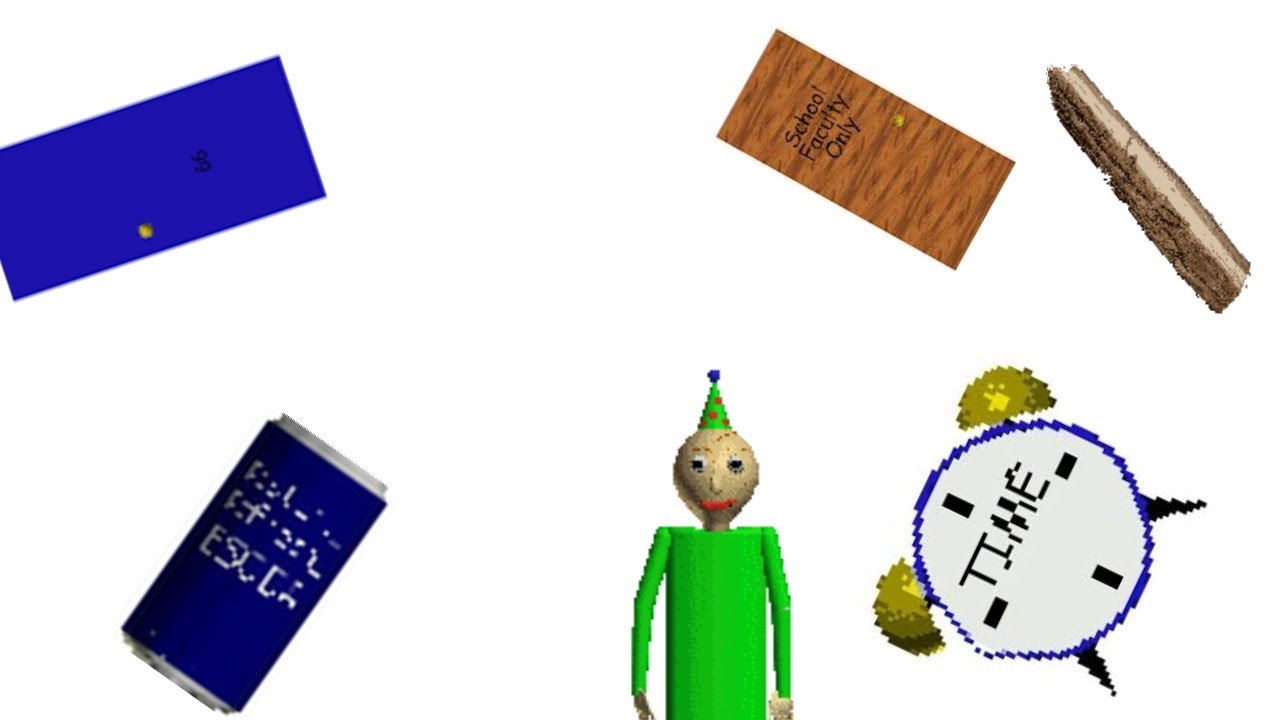 playing Baldi 's building kit remastered - YouTube