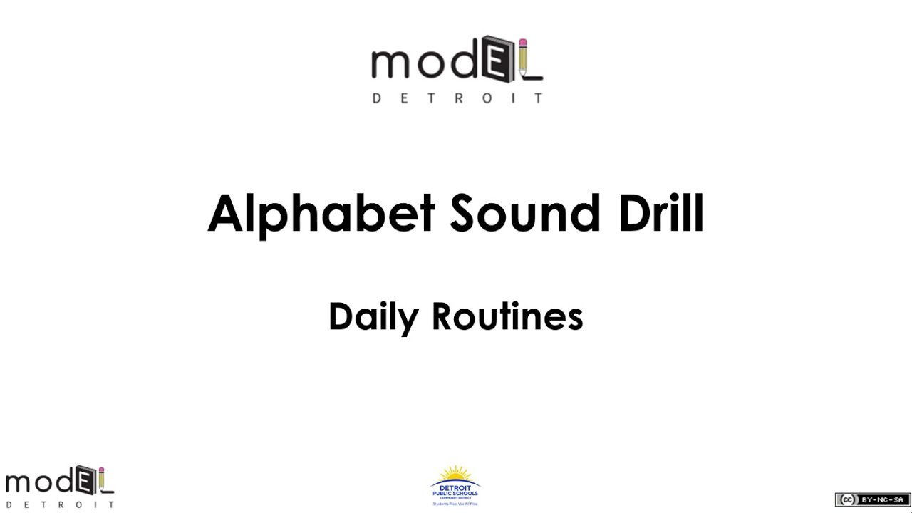 Alphabet Sound Drill Youtube