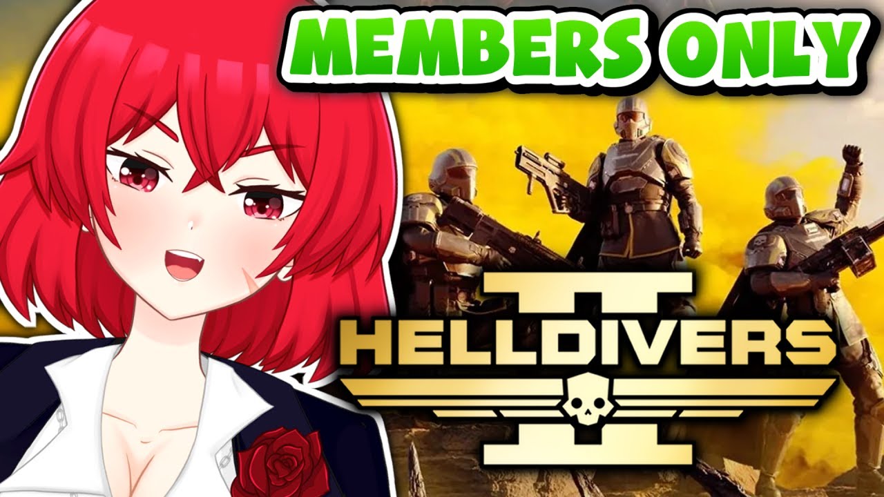 Playing Helldivers 2 With Members! | 🔴LIVE First Member-Only Stream! - YouTube
