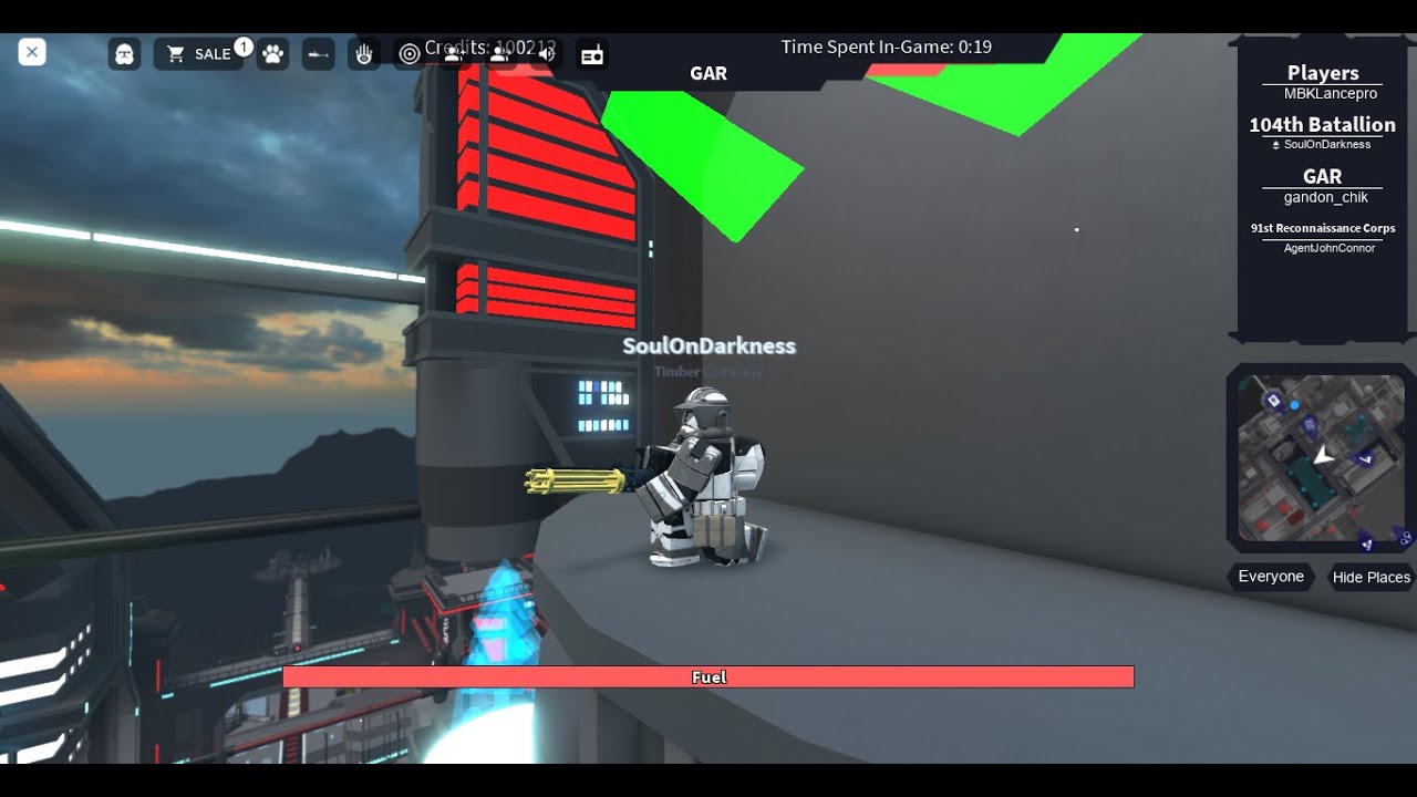 Roblox Star Wars (Coruscant) | Rainy GAR | 104th SSU Gameplay - YouTube