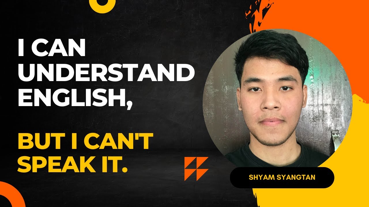 Why I can understand English But I can't Speak it. - YouTube