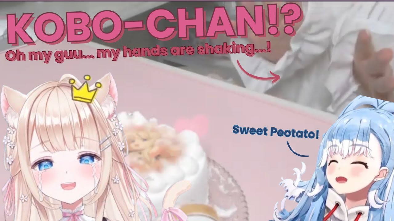 Peo started crying when Kobo Kanaeru visit her - YouTube