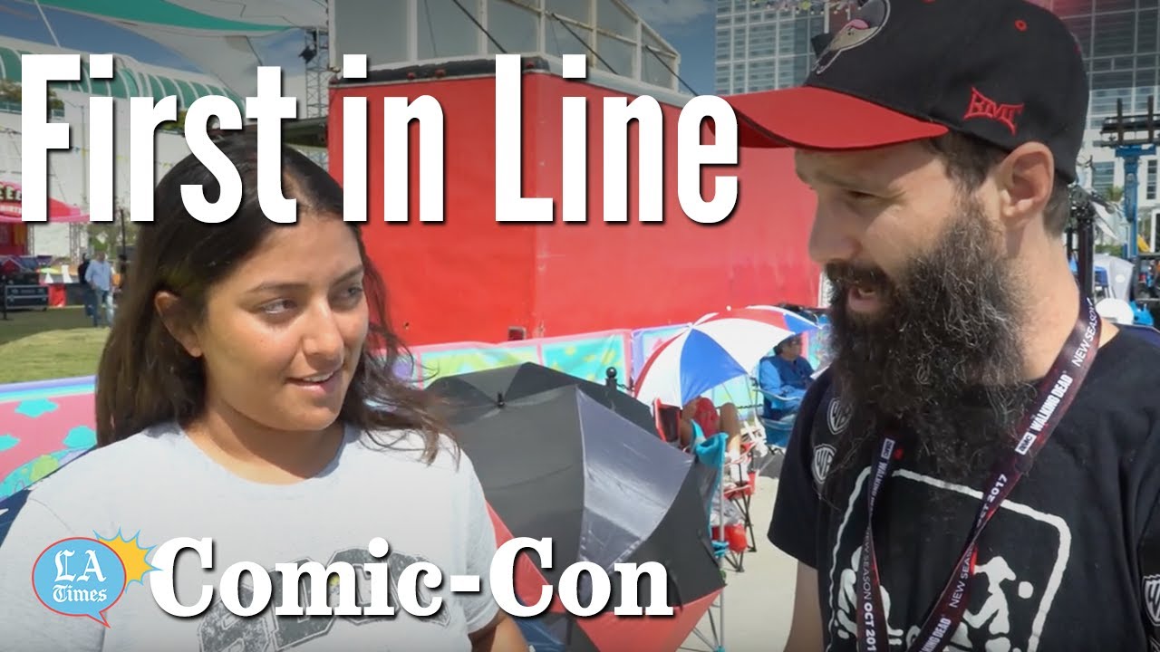 Comic-Con's First People Waiting In Line: Comic-Con | Los Angeles Times ...