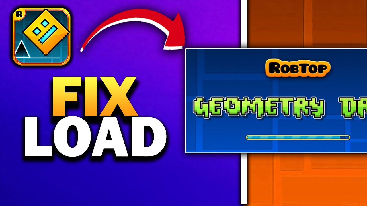 How To Fix Black Screen & Stuck on Loading Screen Geometry Dash (2026 ...