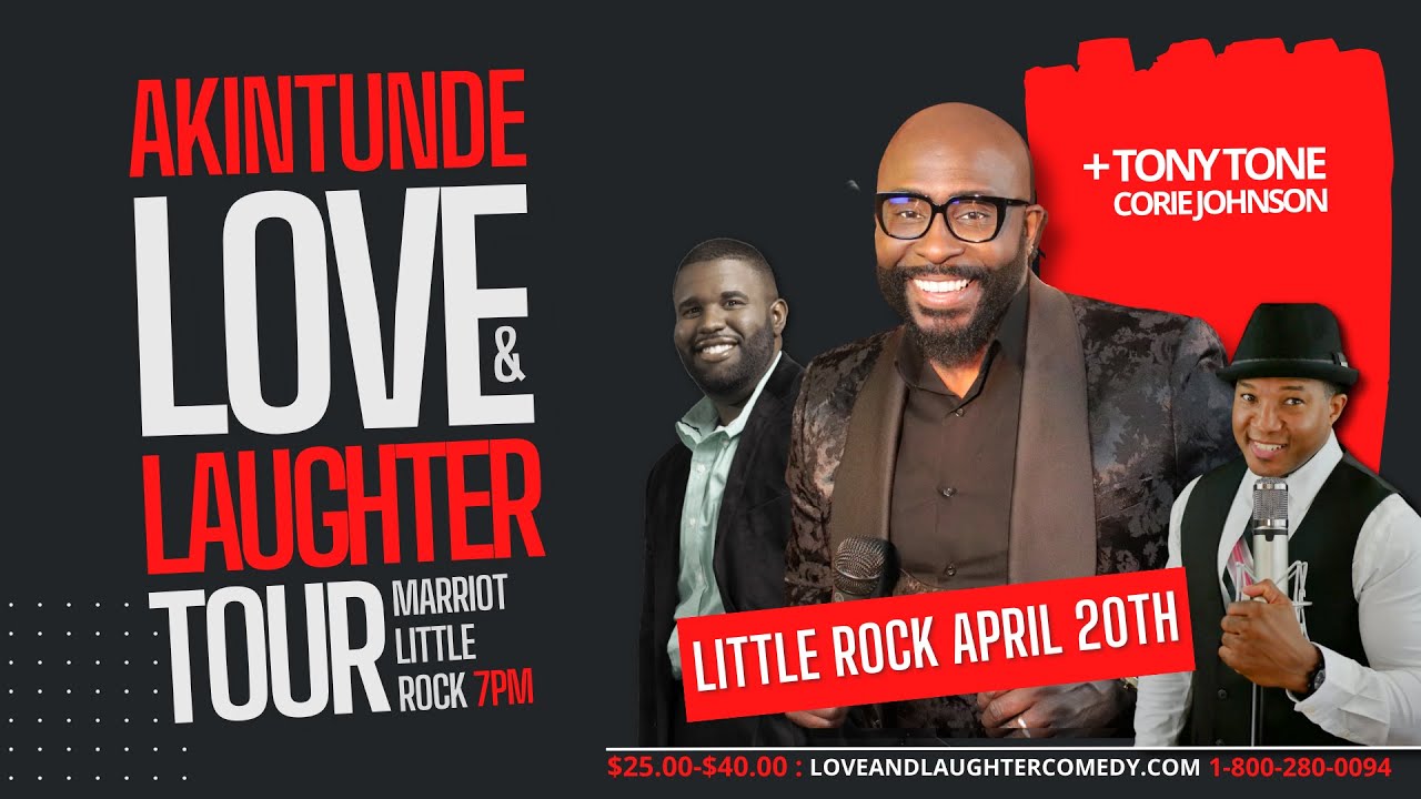 LOVE & LAUGHTER TOUR PROMO (LITTLE ROCK) - YouTube