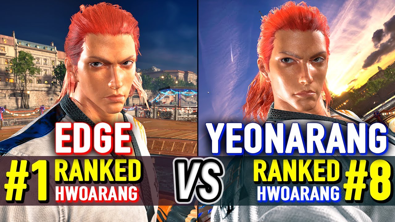 T8 🔥 EDGE (#1 Ranked Hwoarang) vs YEONARANG (#8 Ranked Hwoarang) 🔥 Tekken 8 High Level Gameplay ...
