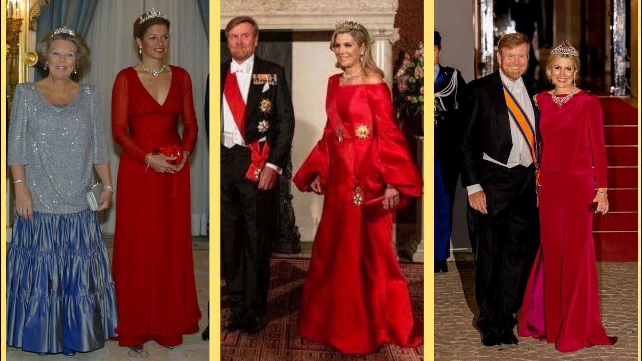 Crown Queen maxima makes a perfect deep curtsy for Dutch royal couple# ...