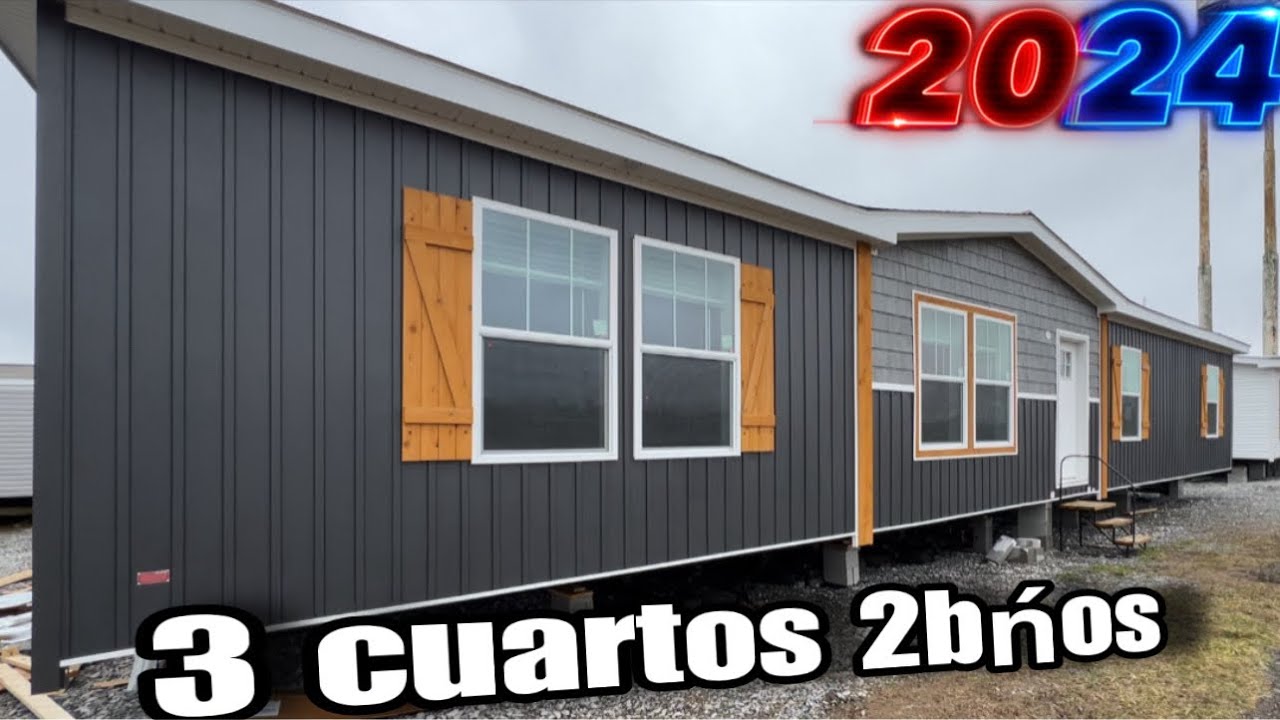 ‼️NUEVA CASA MÓVIL 2024 en VENTA d 3 HABITACIONES- Mobil Home Tour‼️ ...