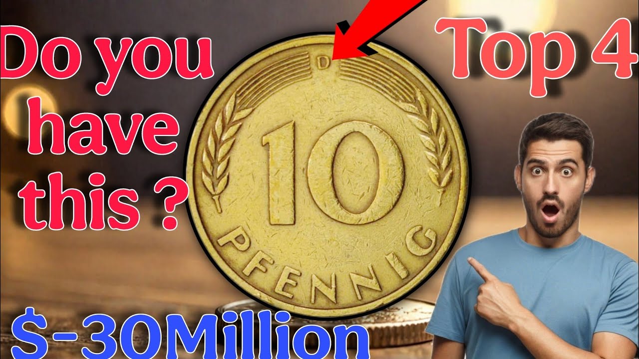 The Hidden Value of Top 4 Old Pfennig Coins - YouTube