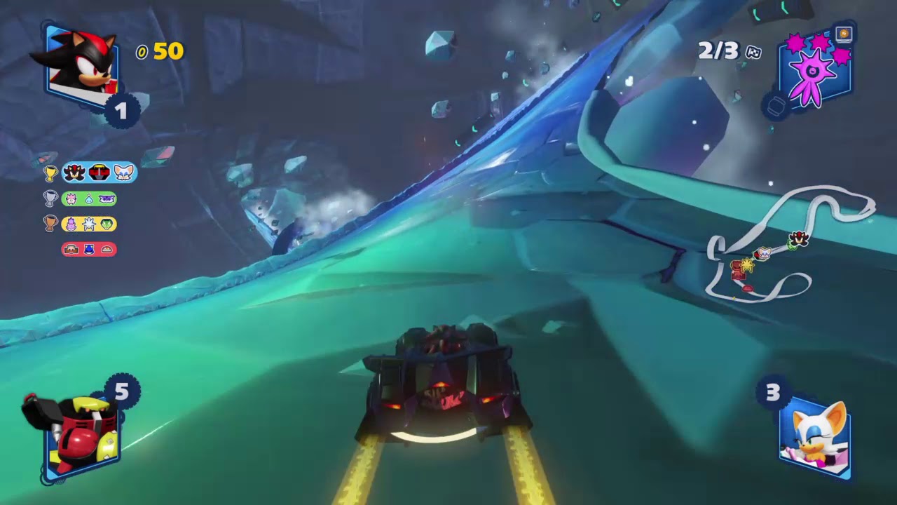 Team Sonic Racing - Stage 5/6 - Team Race (Expert) - YouTube