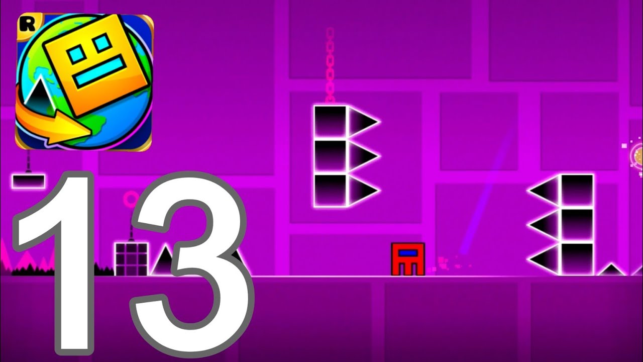 Geometry Dash - Gameplay Walkthrough Part 13 - Rage (iOS/Android) - YouTube