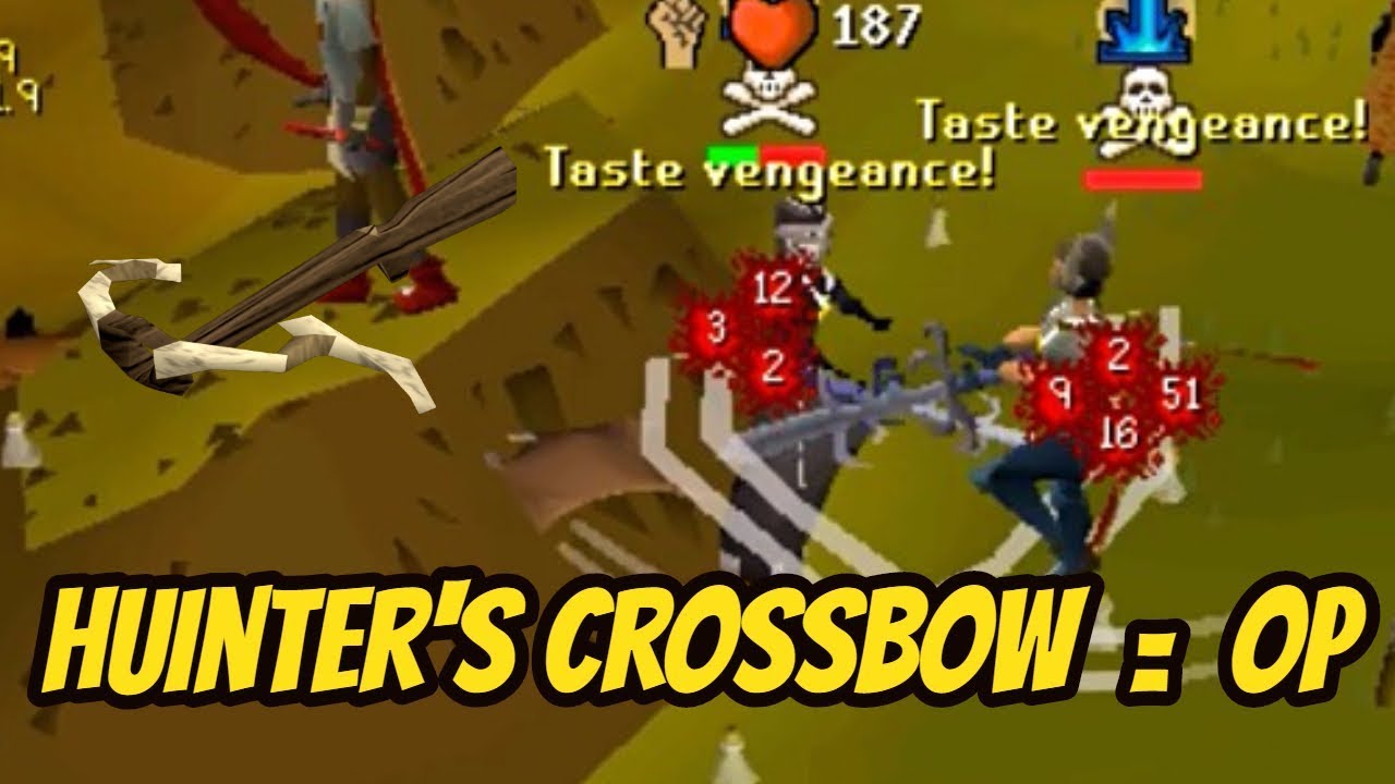 Hunter's Crossbow is fun! - Zerk PKing OSRS - YouTube