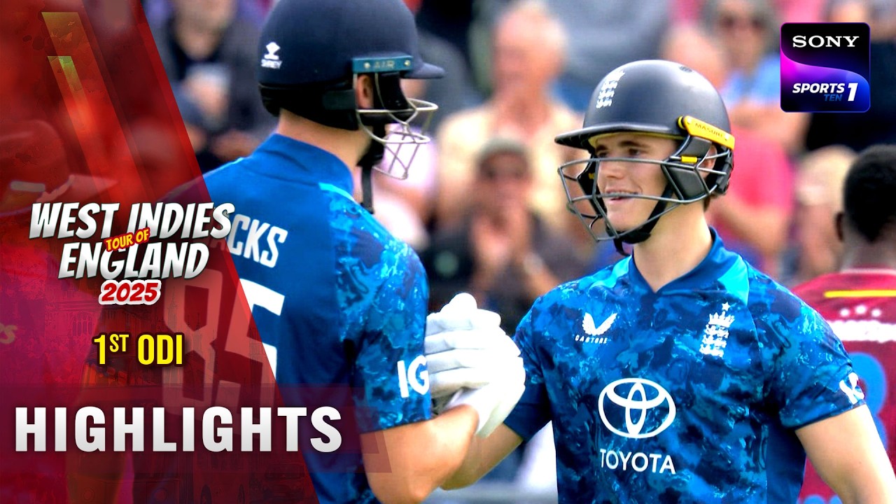 ENG vs WI | 1st ODI | Cricket Highlights | West Indies Tour Of England ...