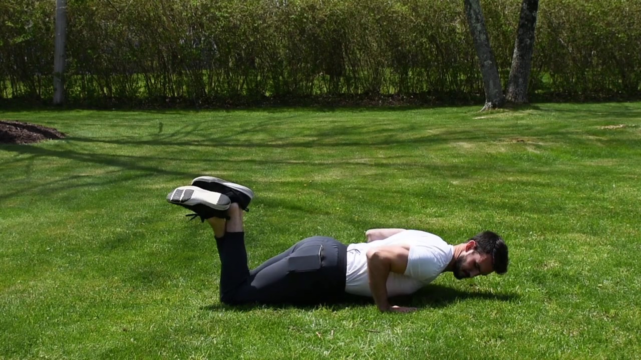 Kneeling Push-Ups: Instructional Video - YouTube