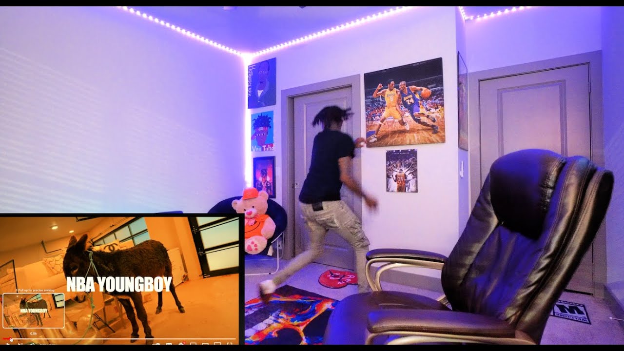 NBA YoungBoy - Act A Donkey (Official Video) CHARLAMAGNE DISS Reaction ...