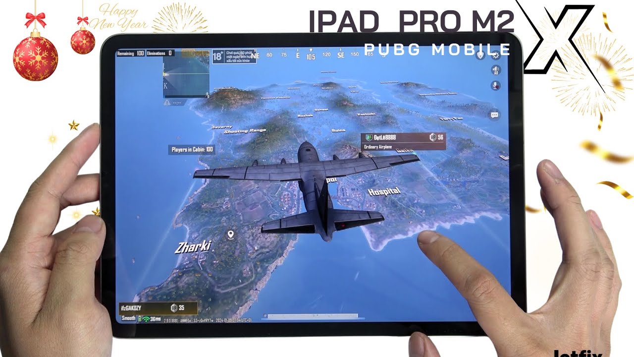 iPad Pro M2 PUBG Gaming test Update 2024 | Apple M2, 120Hz Display ...